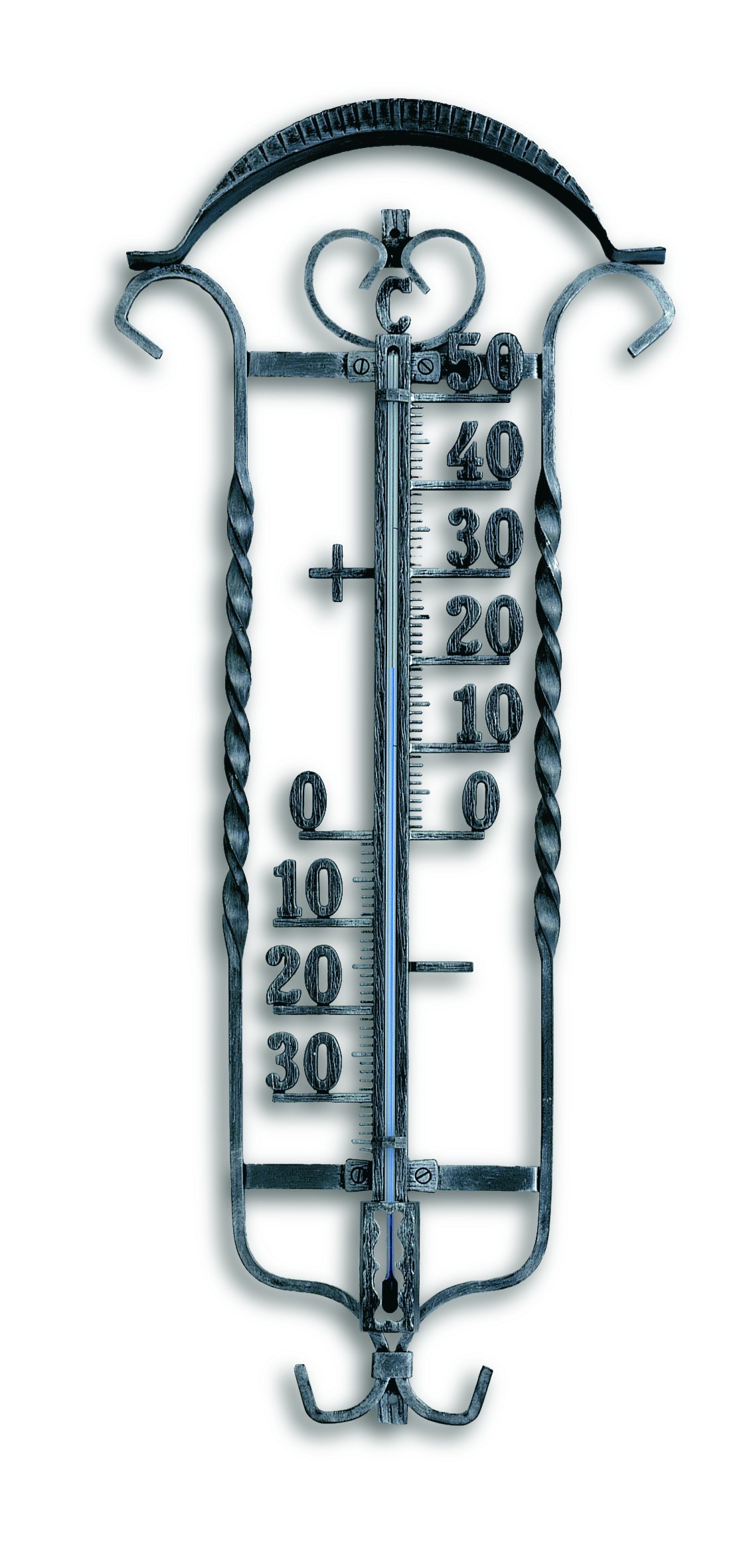 Wunderbar Außenthermometer Groß Metall Bild