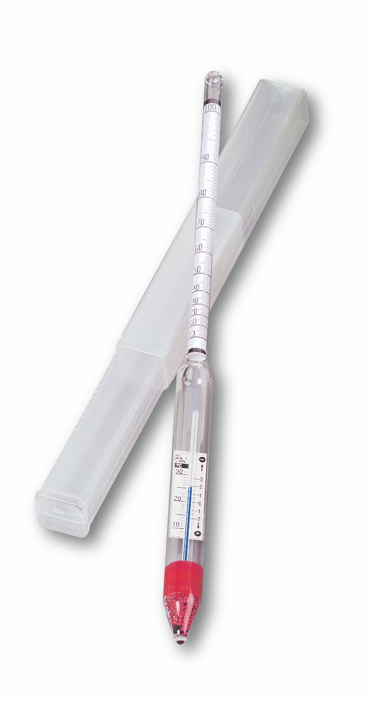 Analoges Alkoholmeter mit Thermometer | TFA Dostmann