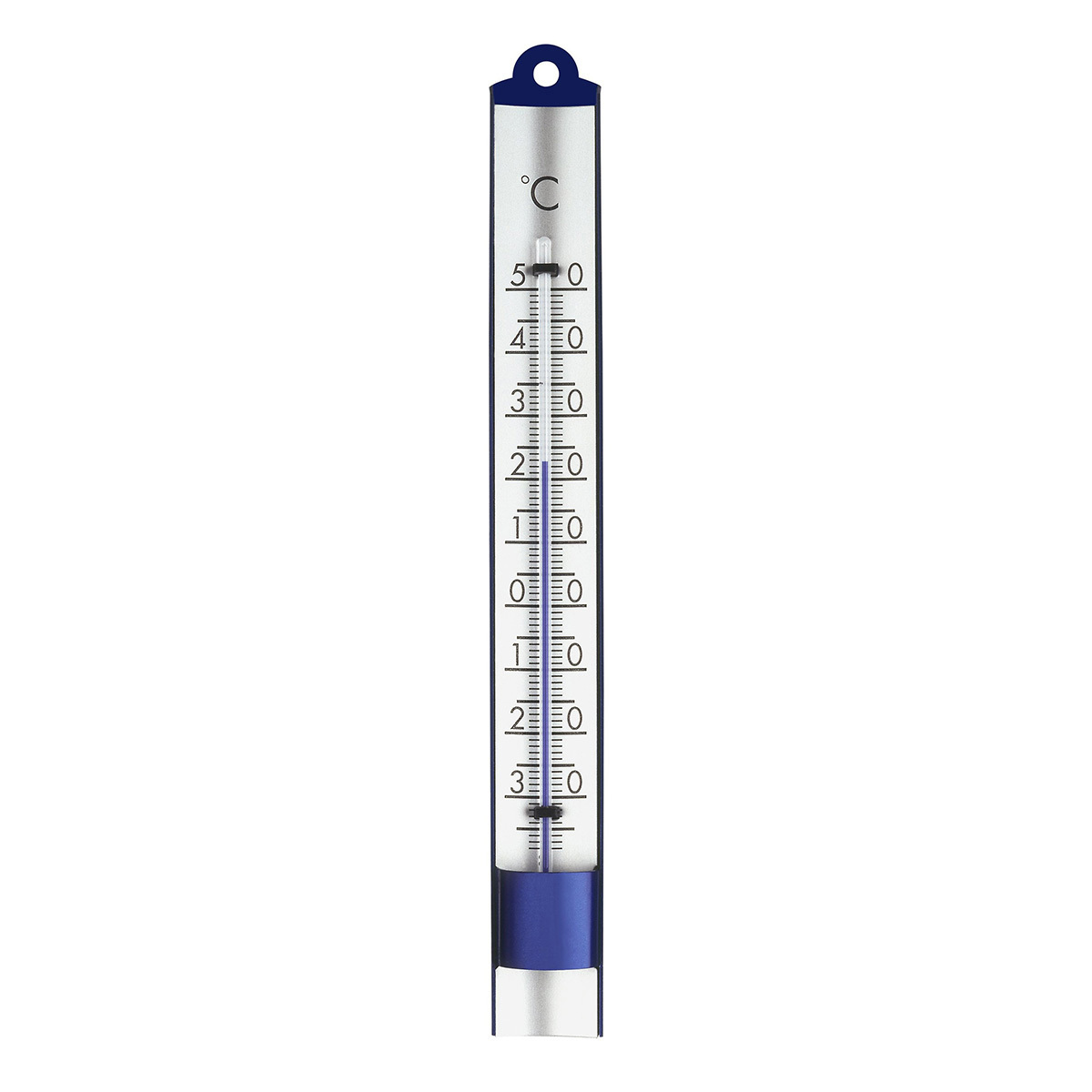 Analogue indoor-outdoor thermometer made of aluminium | TFA Dostmann