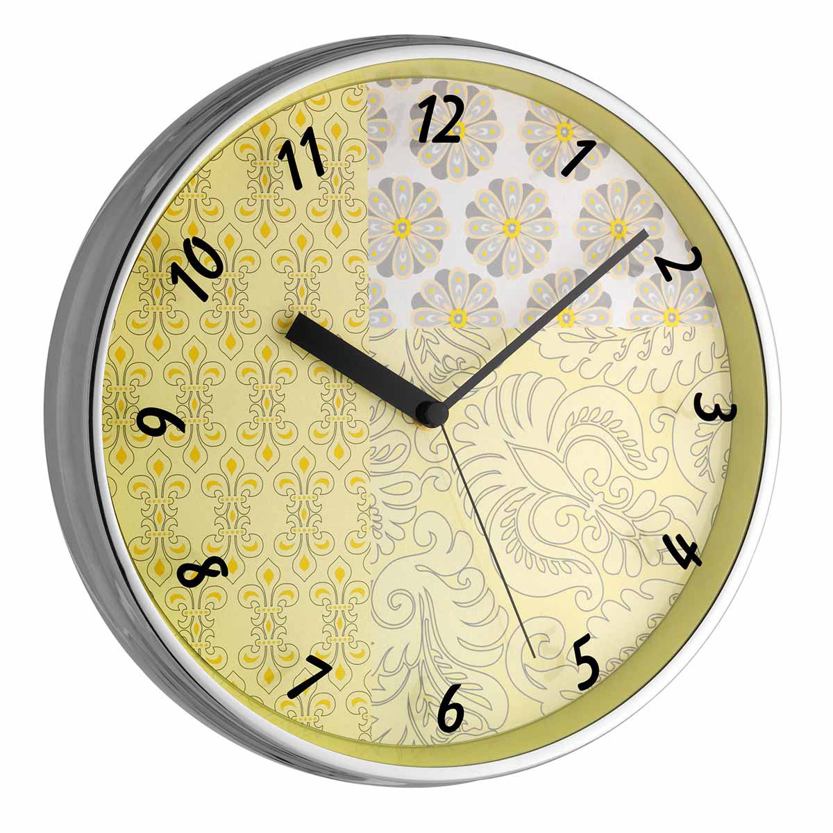 Analogue Designer Wall Clock with Metal Frame | TFA Dostmann