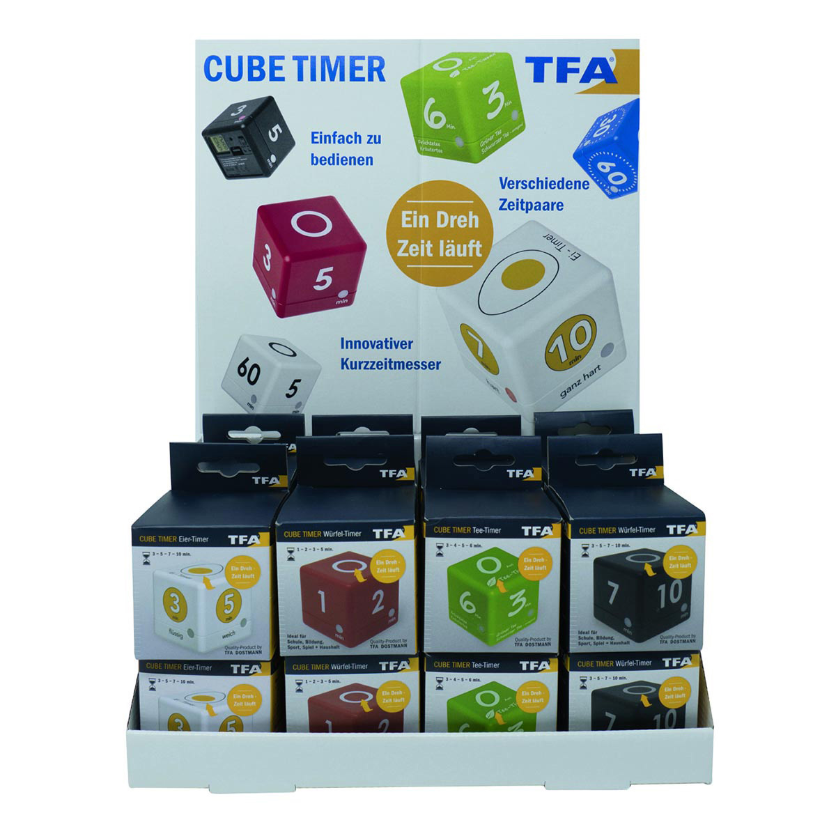Tfa Counter Display Cube Timer Tfa Dostmann