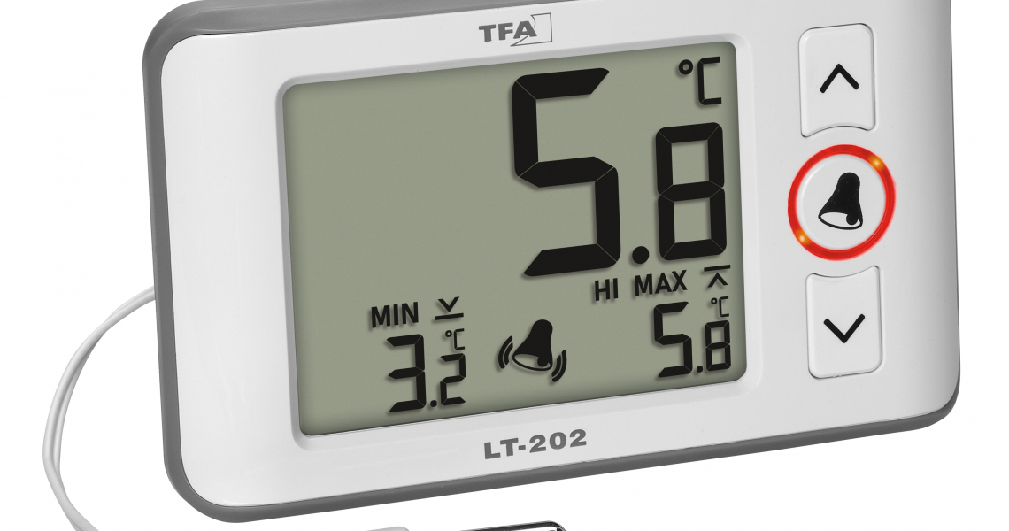 Digital professional thermometer with cable probe LT 202 | TFA Dostmann