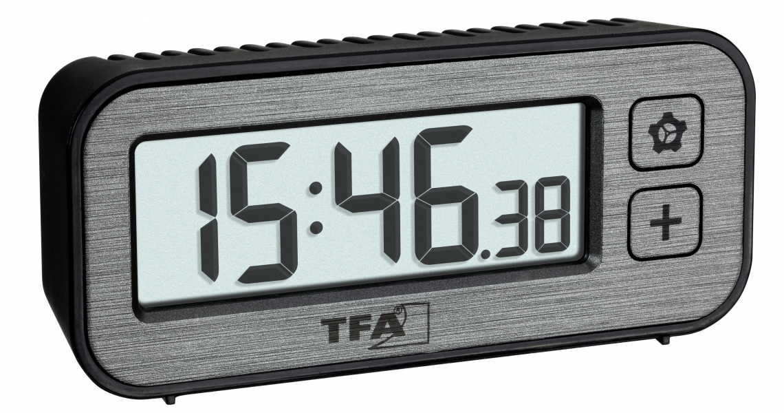 Mini alarm clock with temperature and humidity SWITCH | TFA Dostmann