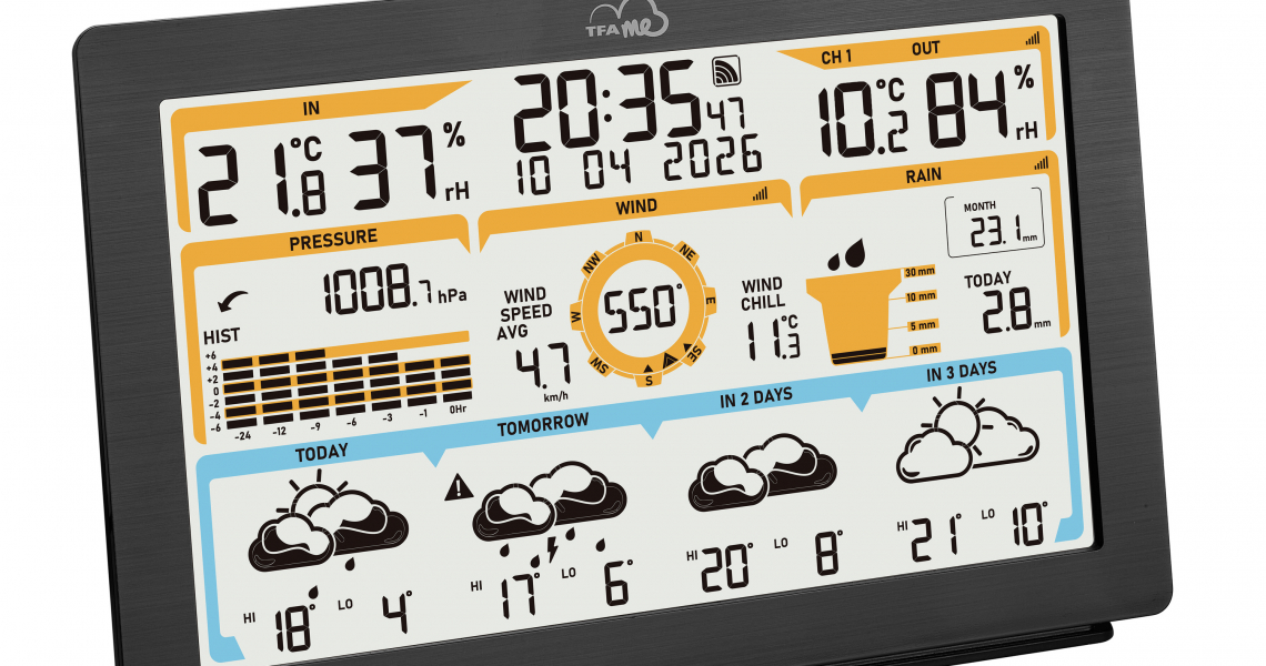 WLAN Funk-Wetterstation TFA.me ID-05 | TFA Dostmann