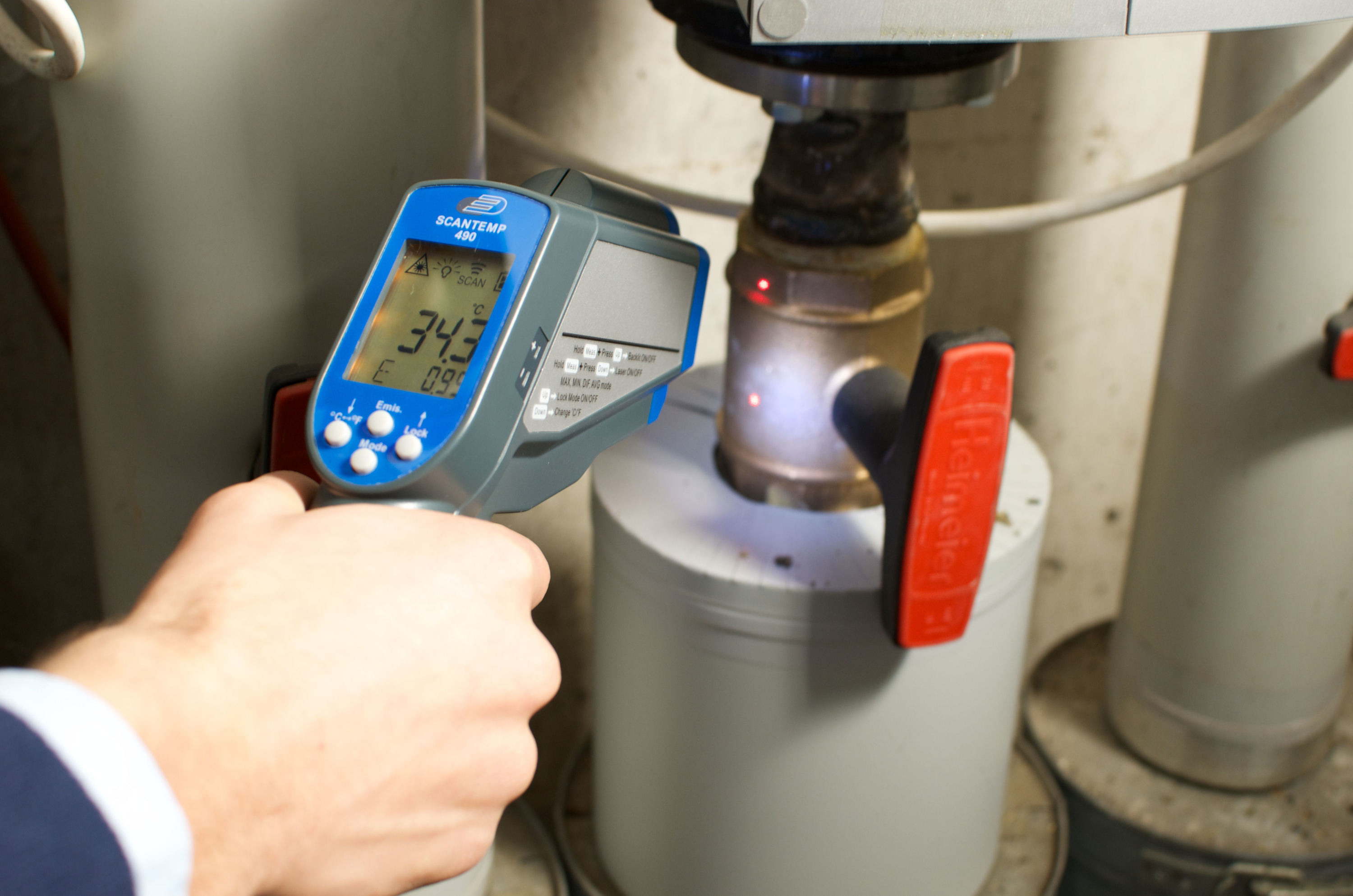 Infrarot-Thermometer SCANTEMP 490 | TFA Dostmann