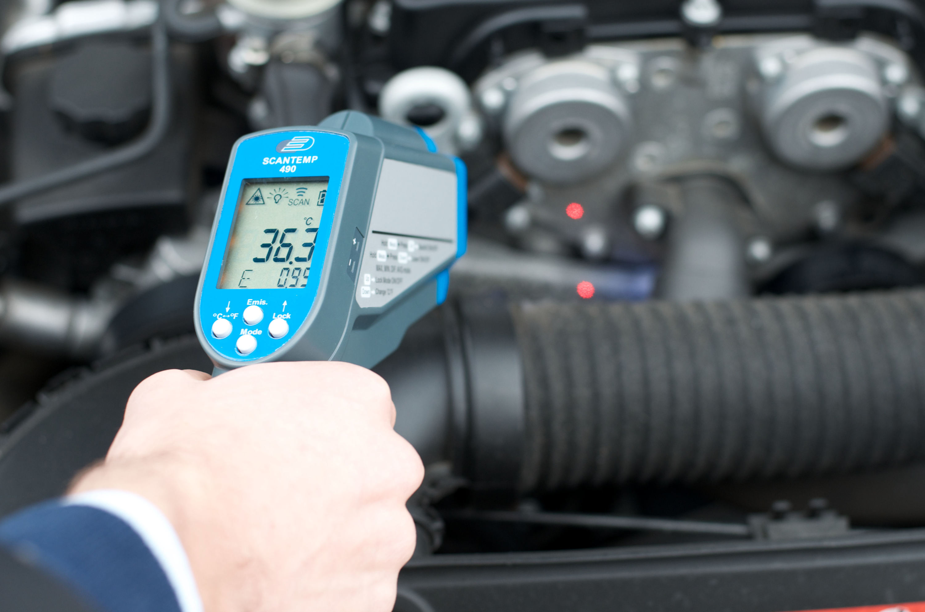 Infrarot-Thermometer SCANTEMP 490 | TFA Dostmann